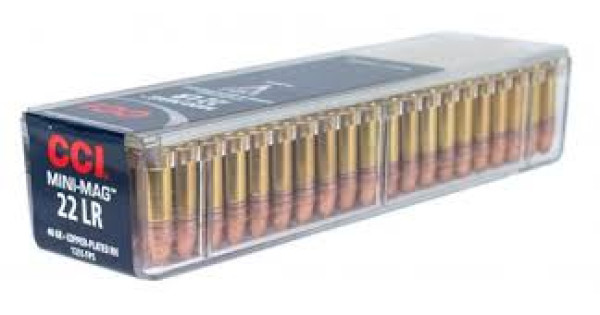 CCI MINI-MAG 22LR 40GR Copper Round Nose
