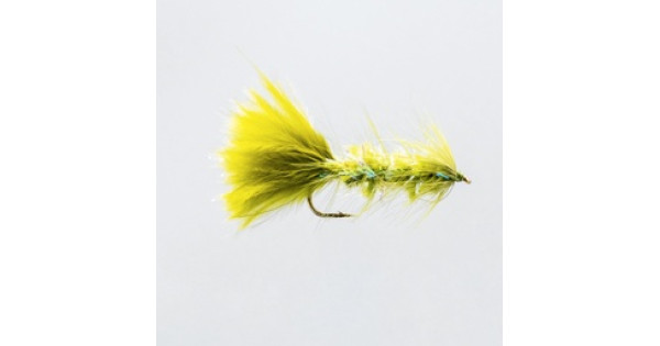 Olive Crystal Bugger Streamer