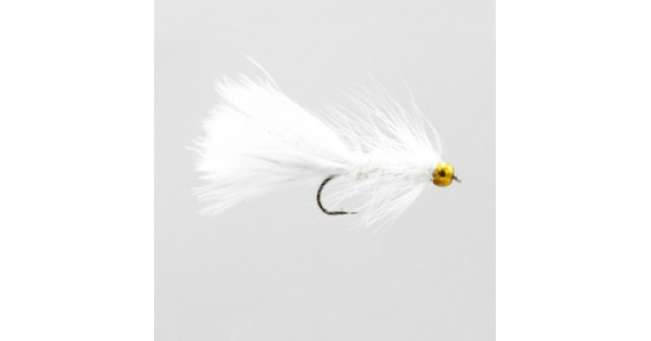 Bead Head Crystal Bugger White Streamer