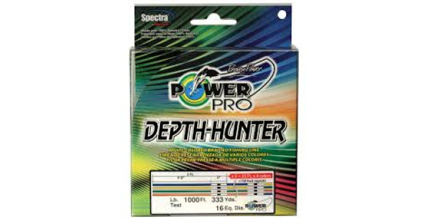 Power Pro Depth-Hunter 15LB 500FT multi couleur