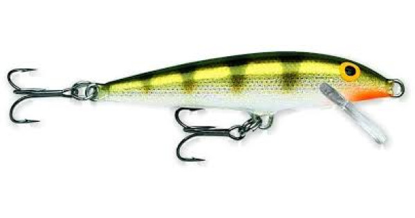 Rapala Original Flotant #3 Perchaude Jaune